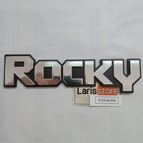 Daihatsu Rocky Name Plate Front Fender Side Emblem NEW | eBay