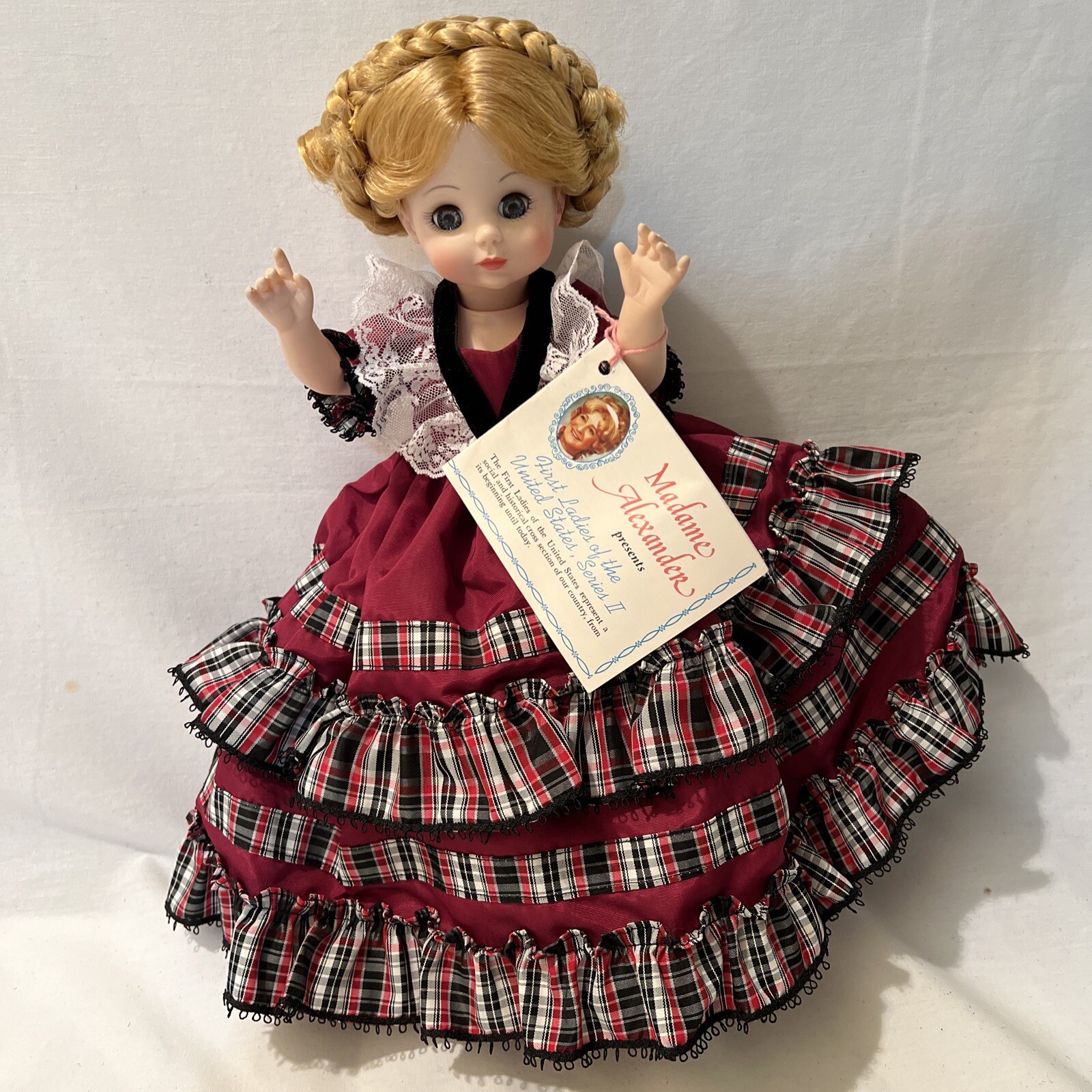 MADAME ALEXANDER FIRST LADIES OF USA BETTY TAYLOR BLISS DOLL EYES OPEN ...