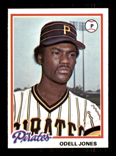 1978 Baseball Topps Odell Jones Pittsburgh Pirates #407 RC | eBay