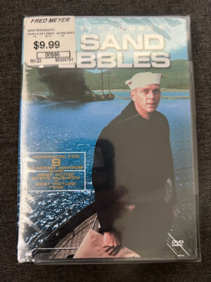 The Sand Pebbles NEW SEALED DVD, Starring Steve McQueen, Richard ...