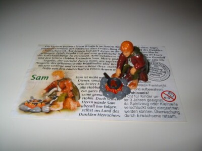 Ü Ei 2001 : Herr der Ringe 1 - Die Gefährten - Sam + BPZ - HDR - | eBay