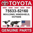TOYOTA OEM Genuine Moulding, Windshield, Outside 75533-52160 | eBay