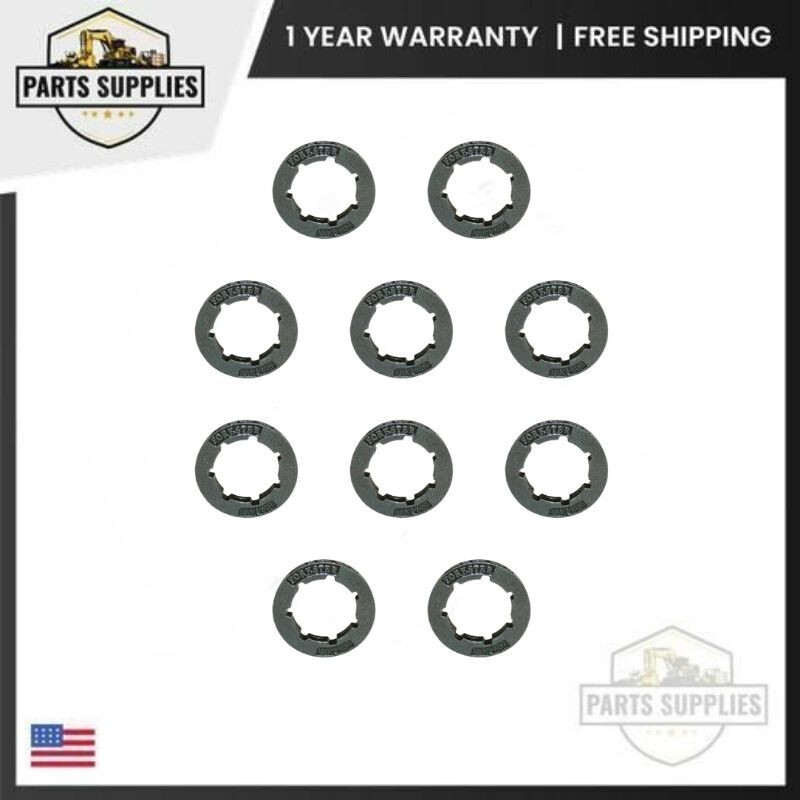68210 Set of 10 Forester Rim Sprocket with 3/8" Standard 7 Tooth Fits ...