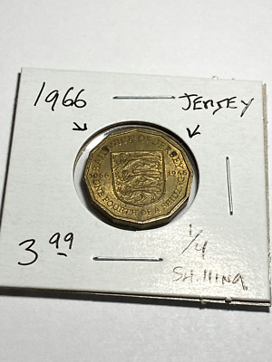 1966 Jersey 1/4 Shilling | eBay