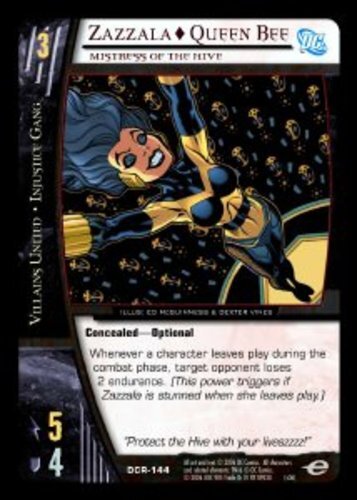VS System: Zazzala [Played] DC Infinite Crisis TCG CCG Classic Marvel ...