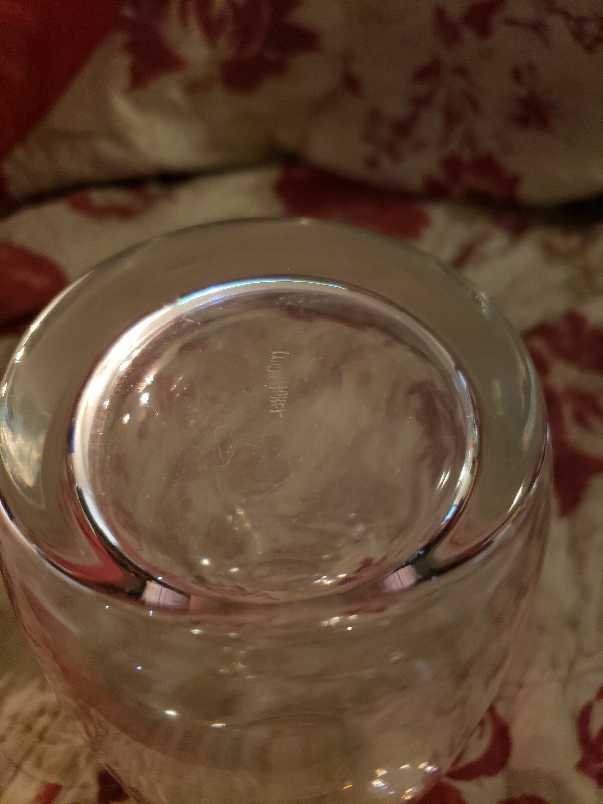 MARC AUREL NACHTMANN Modernist CRYSTAL Art Glass DECANTER Signed MINT ...