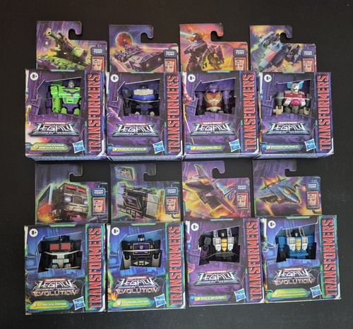 Hasbro Transformers Legacy Core Class Nemesis Prime Skywarp ++ LOT OF 8 ...