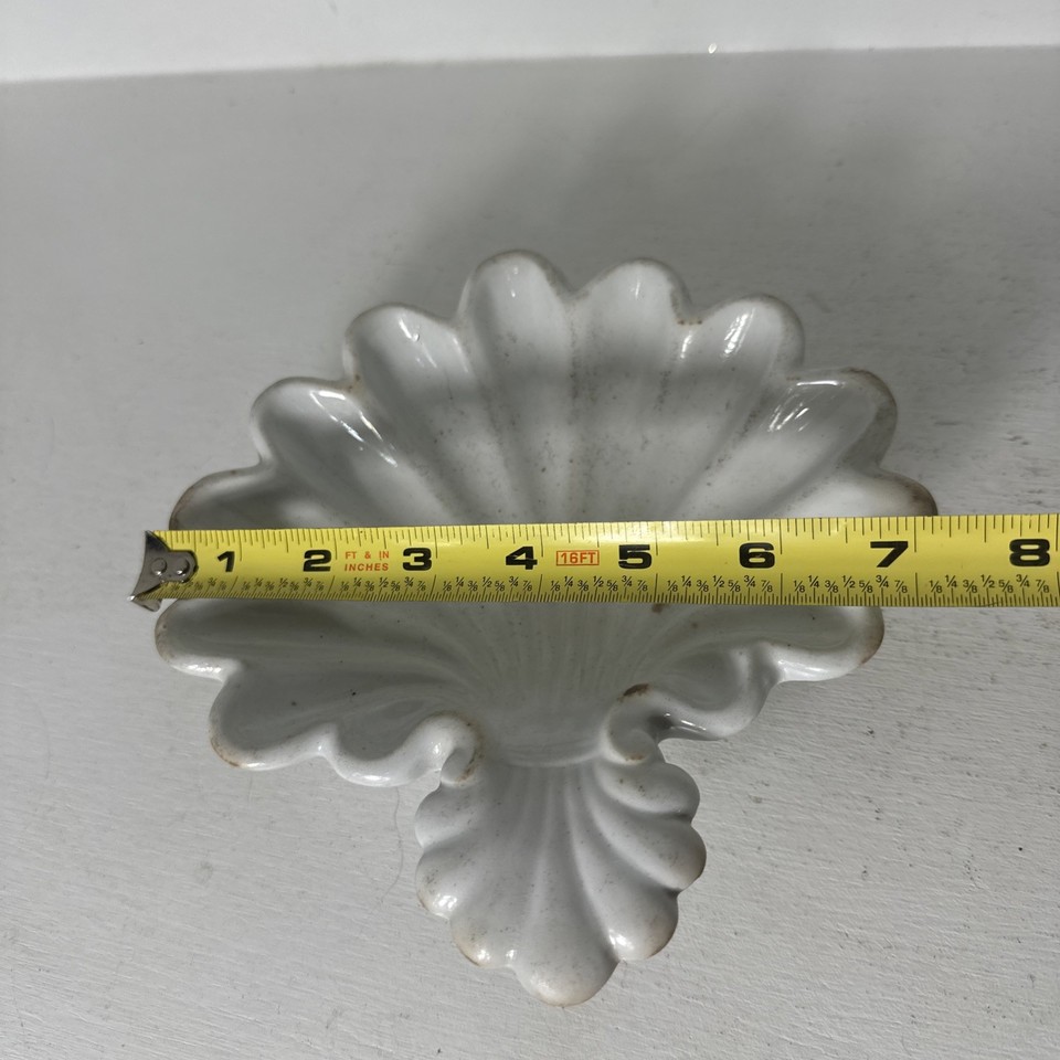 T.&R. Boote Mid-1800 Burslem England Ironstone Shell Shaped Relish Dish ...