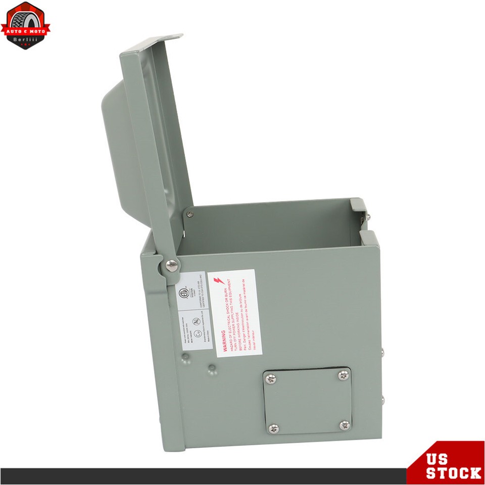 50A NEMA 250V 6-50R Power Outlet Panel Receptacle Electrical Power ...