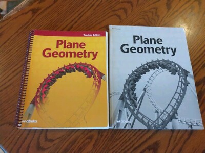 Abeka Plane Geometry Teacher/Parent Set with Answer Key Grades 9-12 | eBay