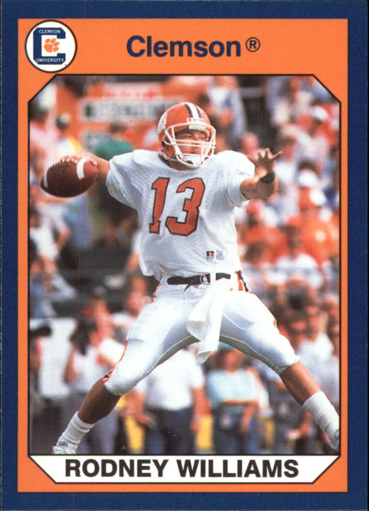 1990-91 Clemson Collegiate Collection Multi-Sport Card #67 Rodney Williams F | eBay