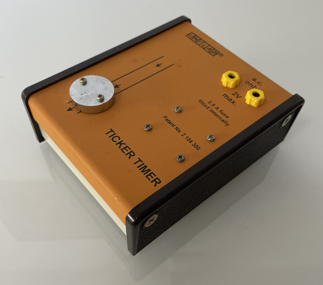 Vintage Science Lab UNILAB TICKER TIMER Event Marker 2 Volt AC | eBay UK