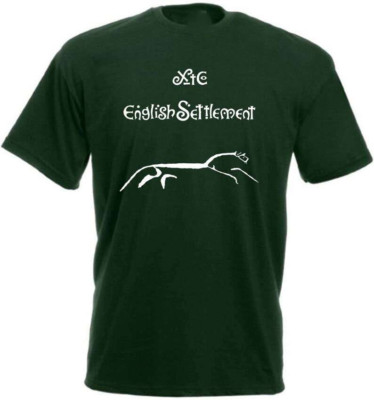 Collection XTC English Settlement Band Logo Retro Green All Size T ...