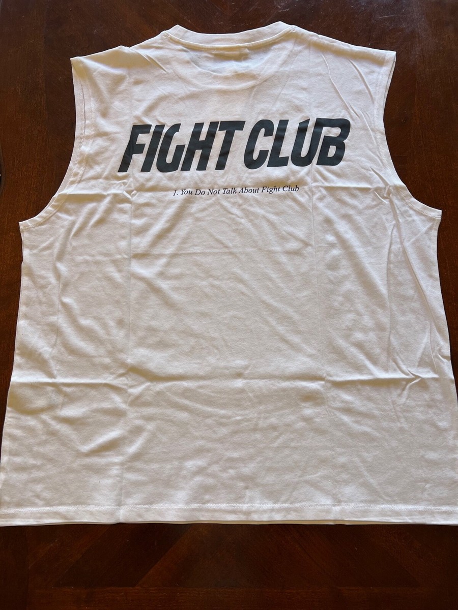 Fight Club Tank Topp FIGHT CLUB Loose Fit Muscle Tank Tops H&M NEW