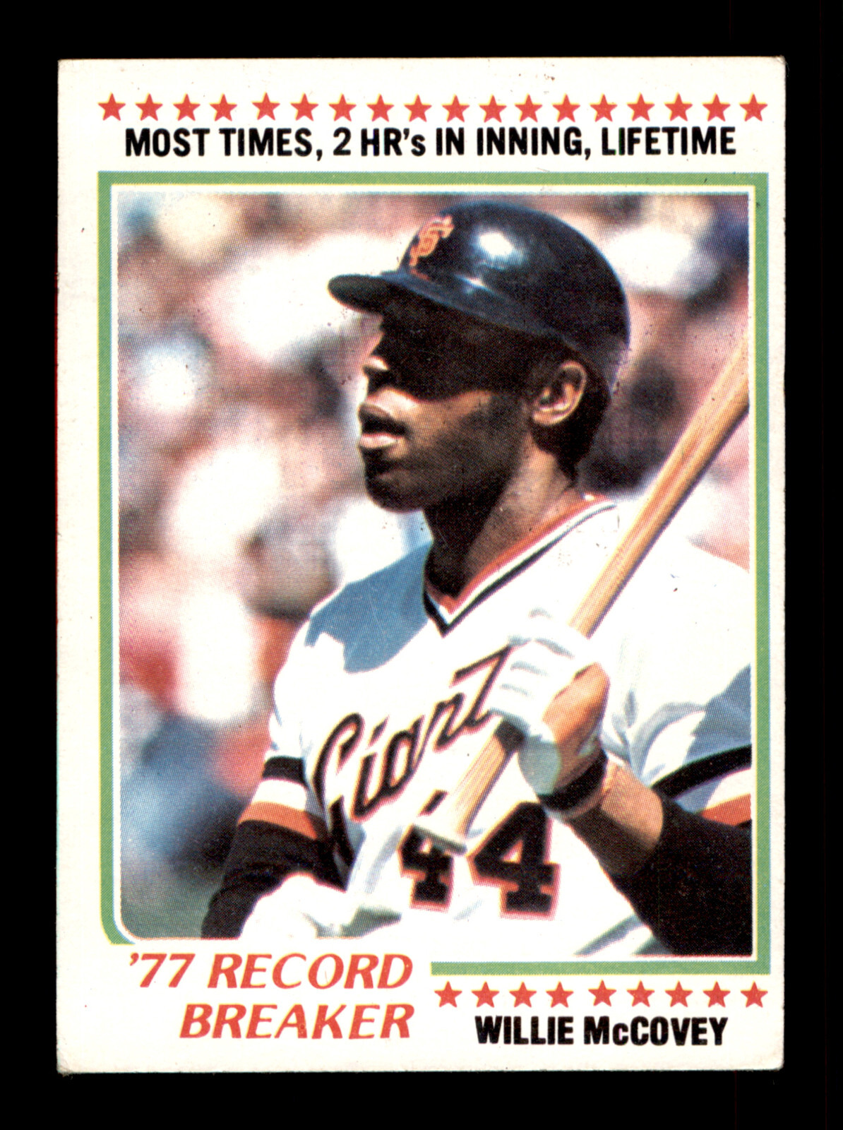 1978 Topps - #3 Willie McCovey - Crease Free | eBay