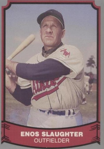 1988 Pacific Baseball Legends - #84 Enos Slaughter, Enos Slaughter for ...