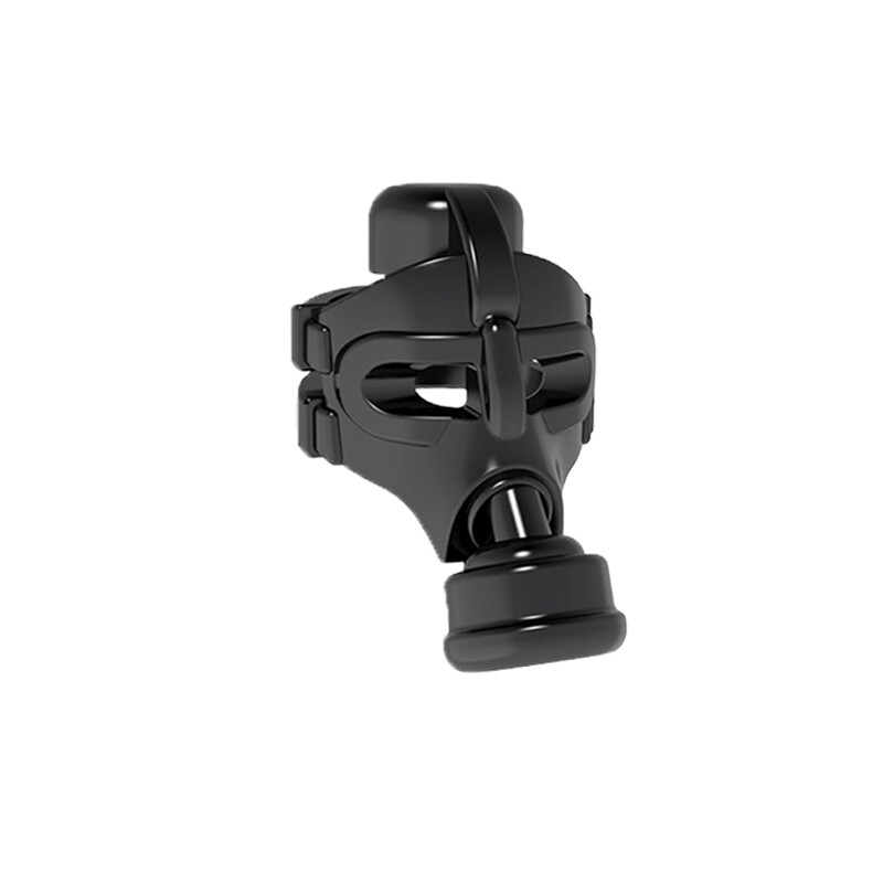 10x Gasmaske ABC Atemgerät Maske Soldaten Polizei Militär Klemmbaustein ...