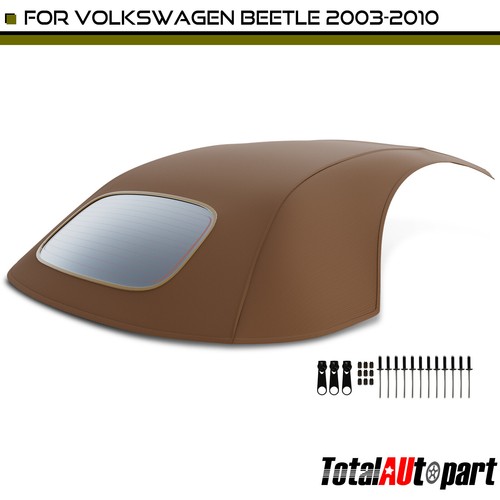 New Convertible Soft Top for Volkswagen Beetle 2003-2010 Convertible ...