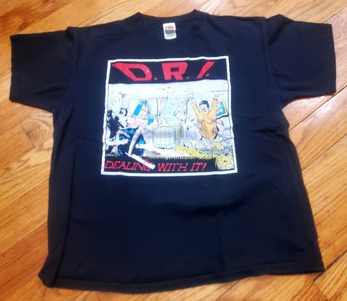D.R.I. Dirty Rotten Imbecile T-Shirt Size X Large 90s Vintage DRI | eBay