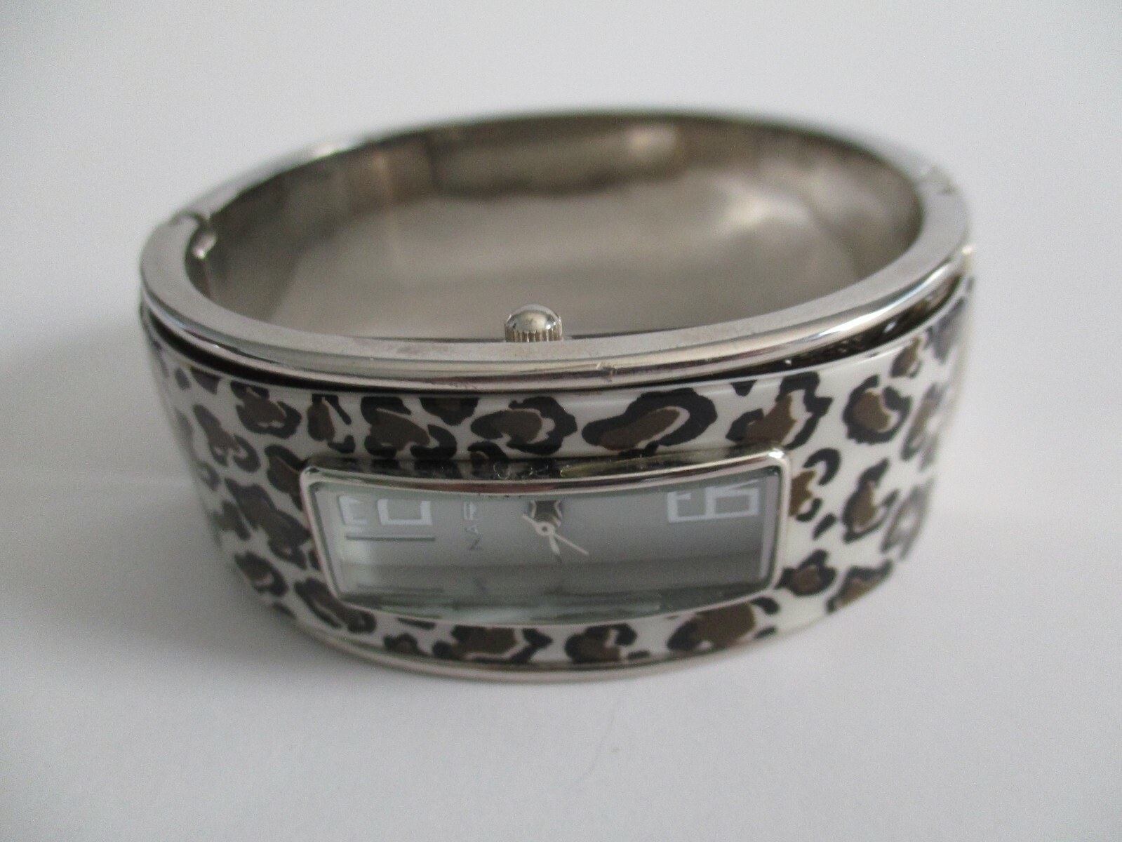 Narmi Women's Analog Watch- Beautiful Cuff Style Animal Print Watch ...