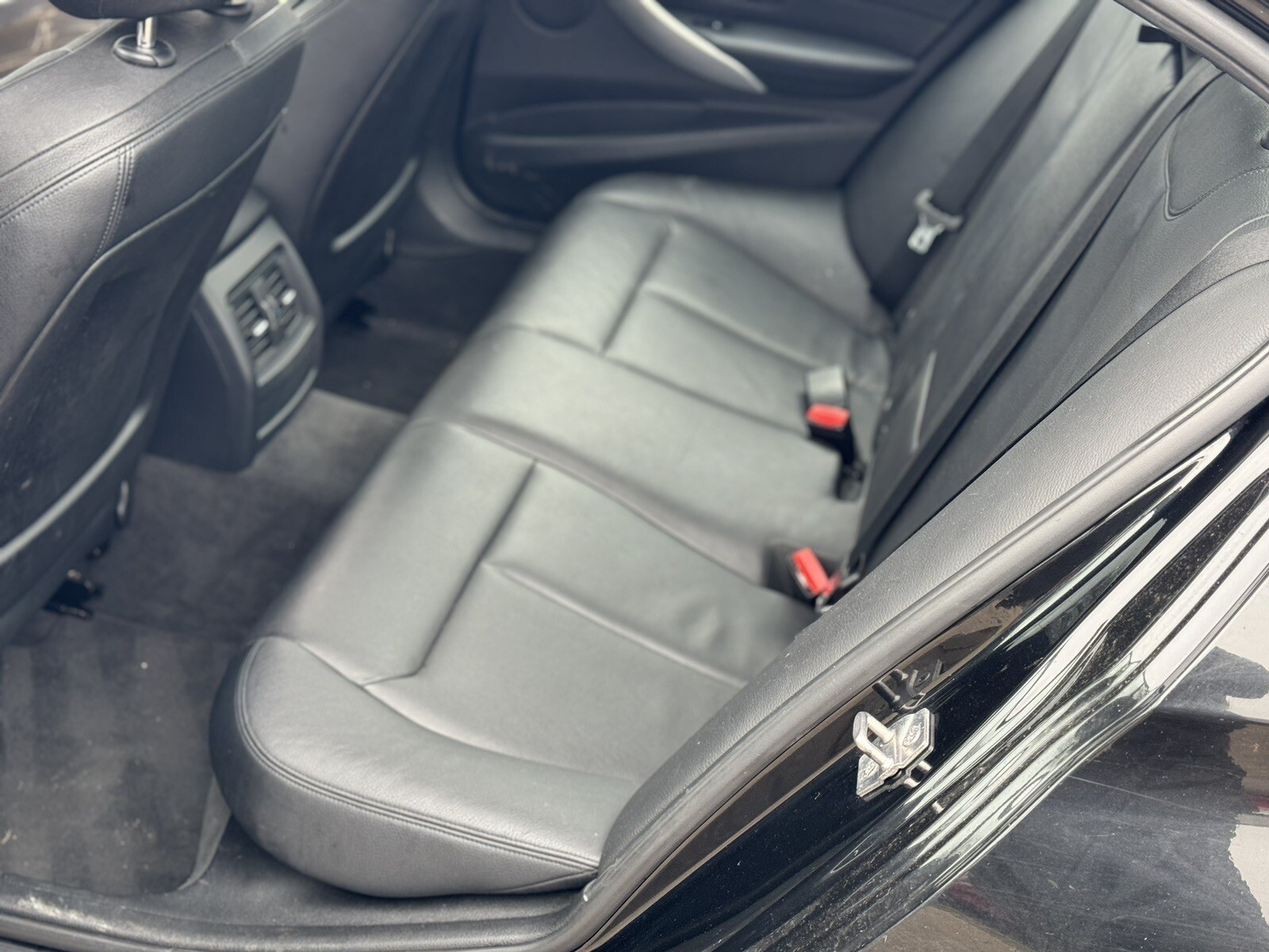 BMW F30 BLACK LEATHER SEATS MEMORY HEATED COMPLETE SET | eBay UK