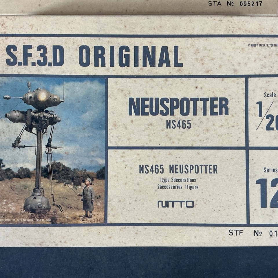 (4) S.F.3.D ORIGINAL PKA NUESPOTTER AFS MODEL NEW OPEN BOX VINTAGE NITTO 1/20 | eBay