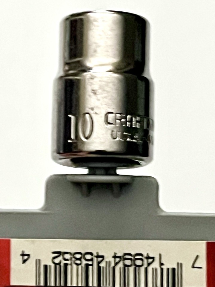 Sears Craftsman 45852 Socket USA 10mm 6pt 3/8" Drive NOS | eBay