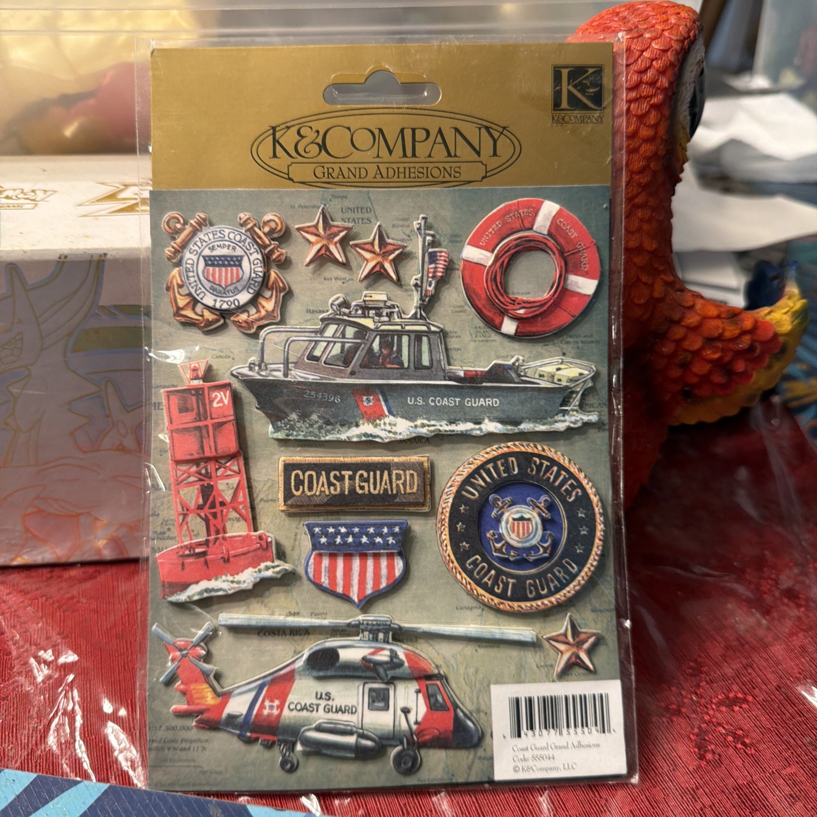 K&Company Dimensional Military Stickers US COAST GUARD – NIP | eBay