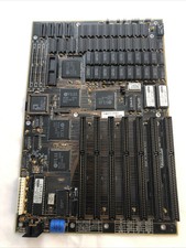 Vintage 386 Motherboard With Intel 386dx-33 CPU Chip ISA at AMI Bios ...