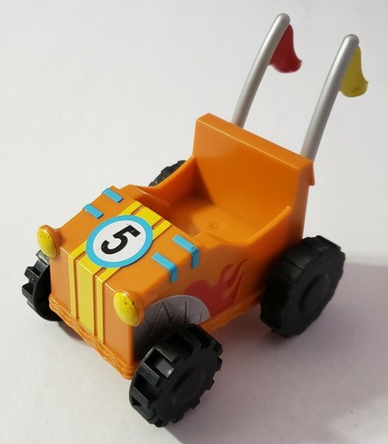 FISHER-PRICE PAUL FRANK JULIUS JR CLANCY'S GET UP & GO KART ORANGE CART ...