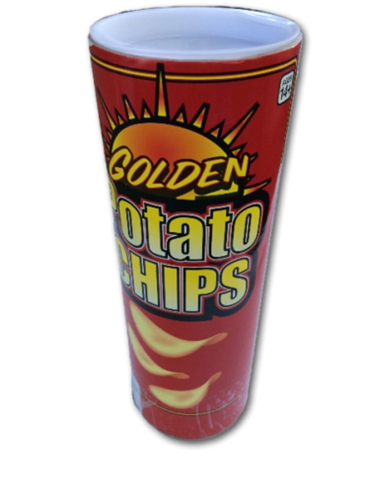 Potato Chip Snake Can spring gag gift funny clown party joke parade ...