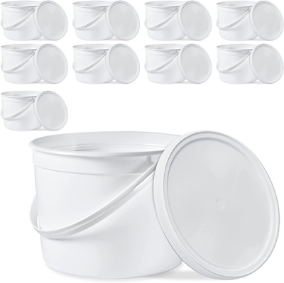 10 Gallon Round Plastic Buckets Cosmoplast Plastic Round Bucket EX 70