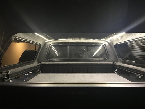 2005 - 2023 Toyota Tacoma with camper shell ............. LED bed light ...