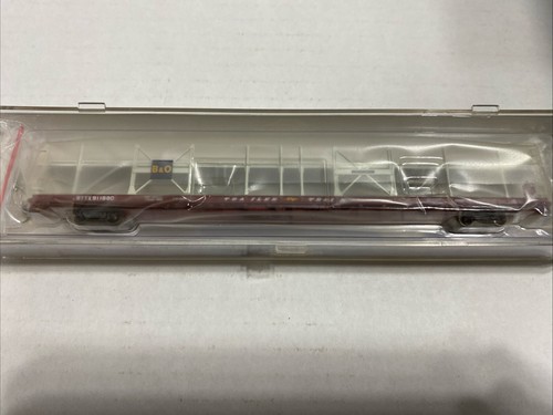 Athearn N Scale F89F 89'8" Auto Rack Flat Car B&O 911880 | eBay