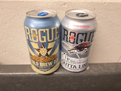 2-different Rogue 12 oz. Empty Cans - Take a Look! | eBay