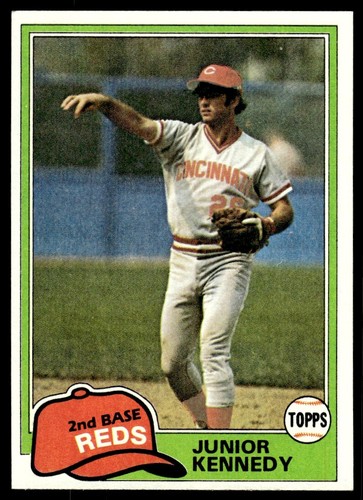1981 Topps Junior Kennedy Cincinnati Reds #447 | eBay