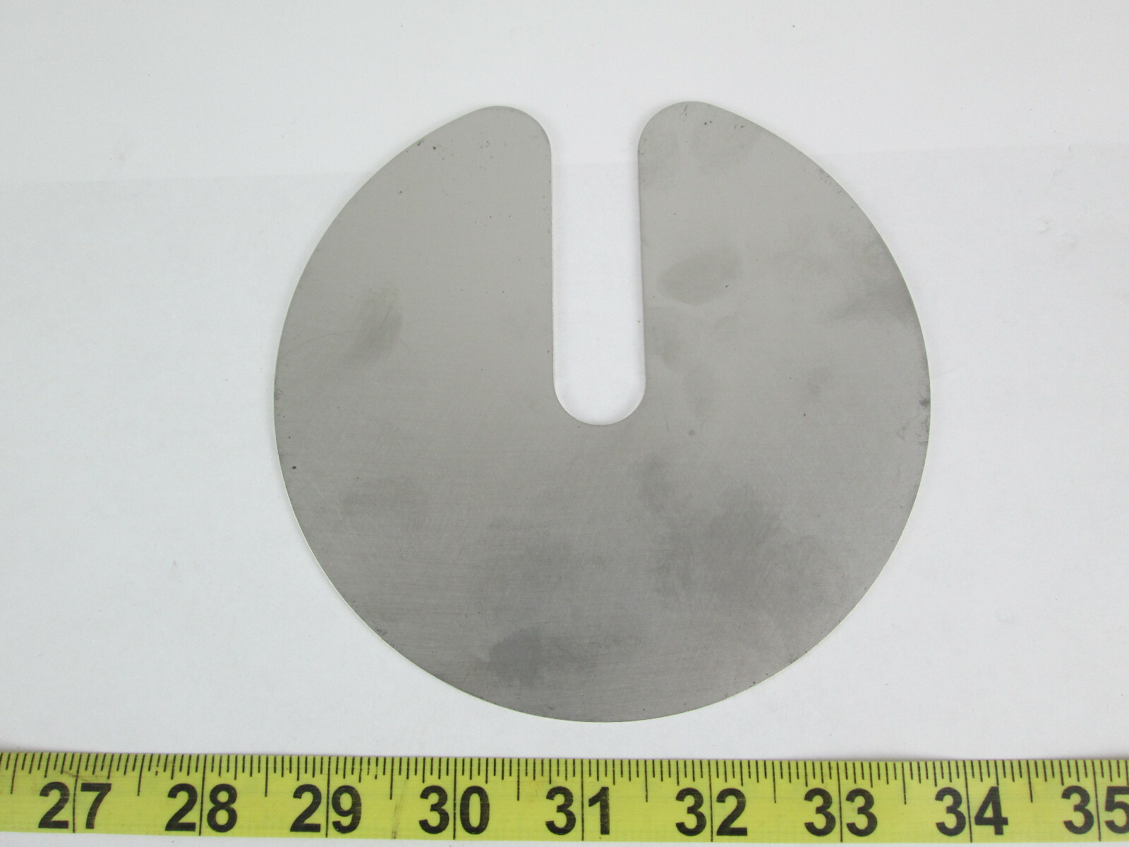 Lot of 2 Isolator Metal Shim P10F1 Round 5-5/8" Diameter 1/8" Thick 3/4 ...