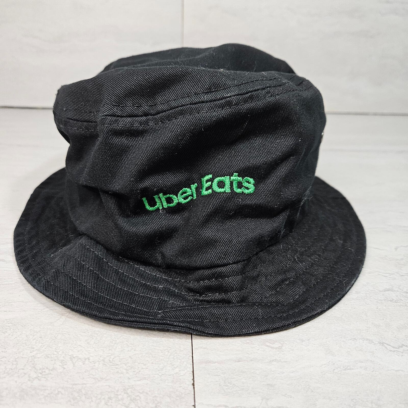 Uber Eats Bucket Hat Black Women - Gem