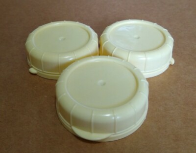 Replacement Glass Milk Bottle Lids 48mm Caps for Libbey & Stan-Pac 3 ...