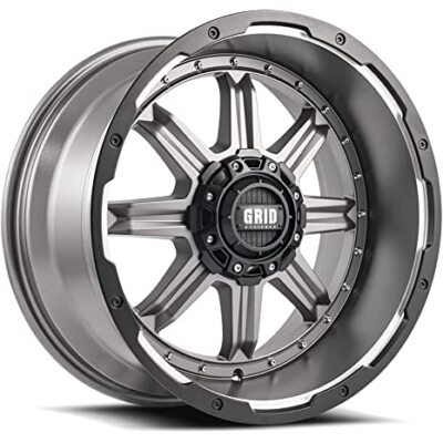 Grid Off-Road GD10 Custom Wheel for 18x9 inch Matte Anthracite Milled ...