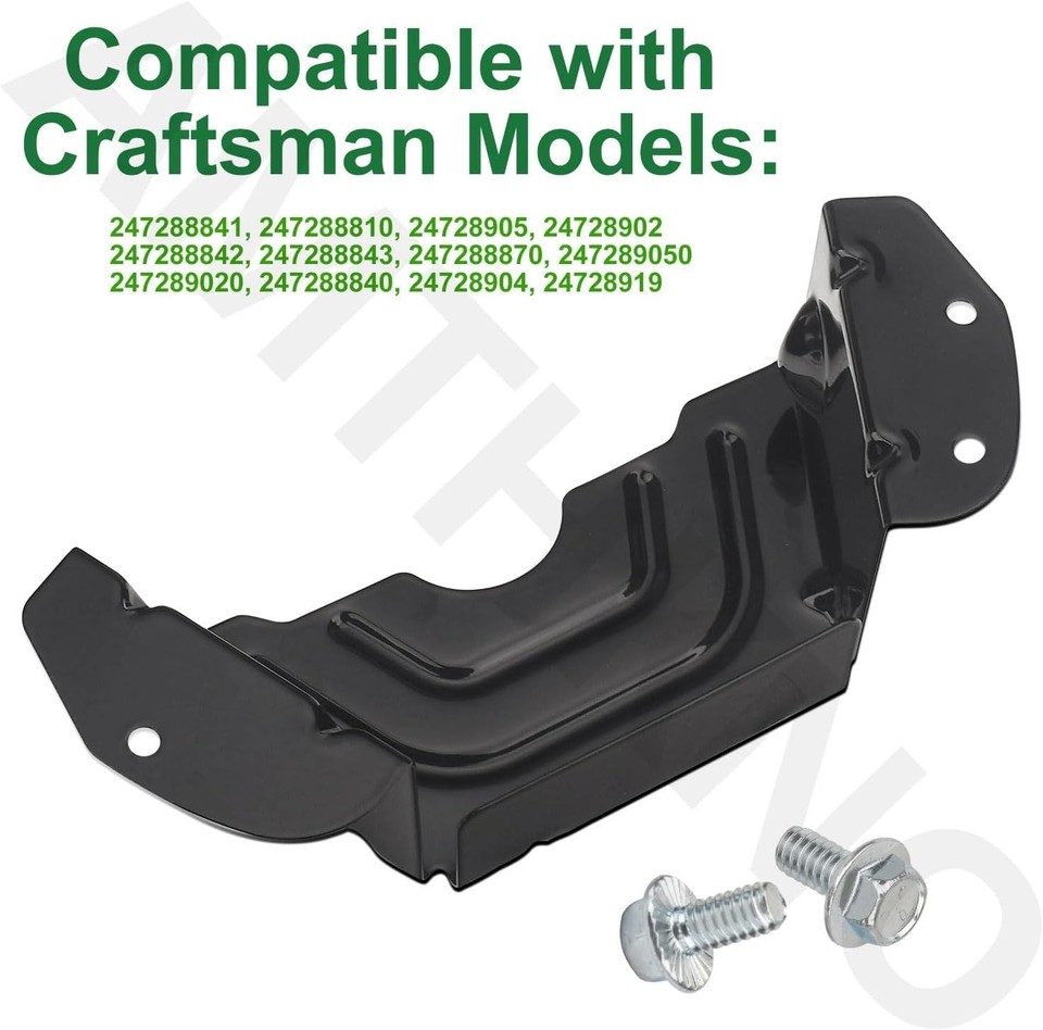 Deck Belt Cover Steel Black for Lawn Mower 42-46 inch Decks 2 Pack | eBay