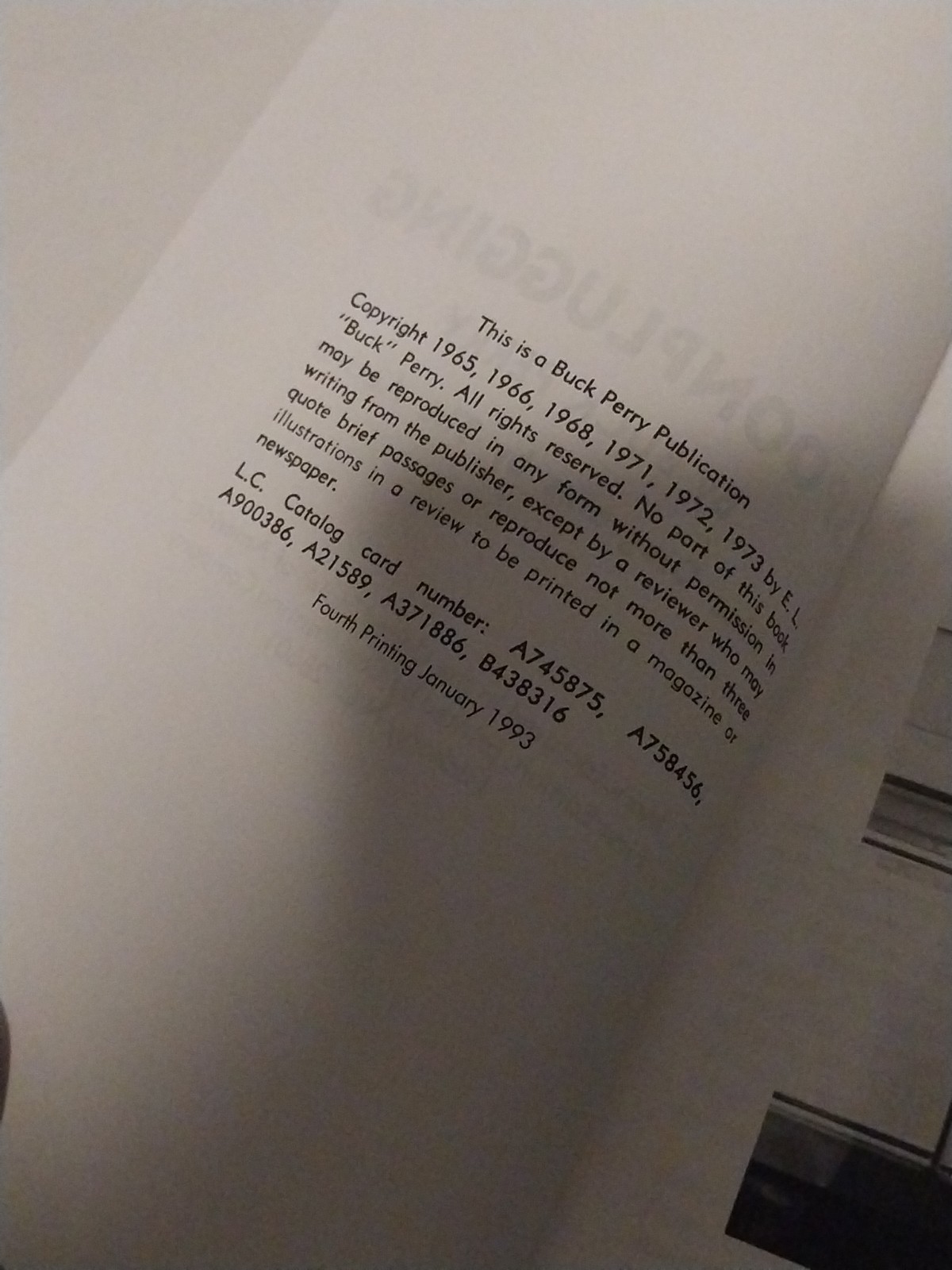 Your Gude To Lunker Catches Spoon Plugging / E.L. "Buck" Perry ...