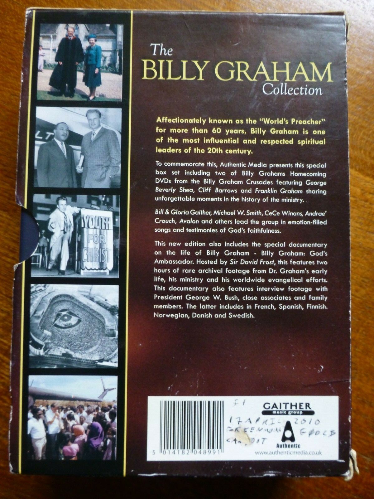 The Billy Graham DVD Collection | eBay