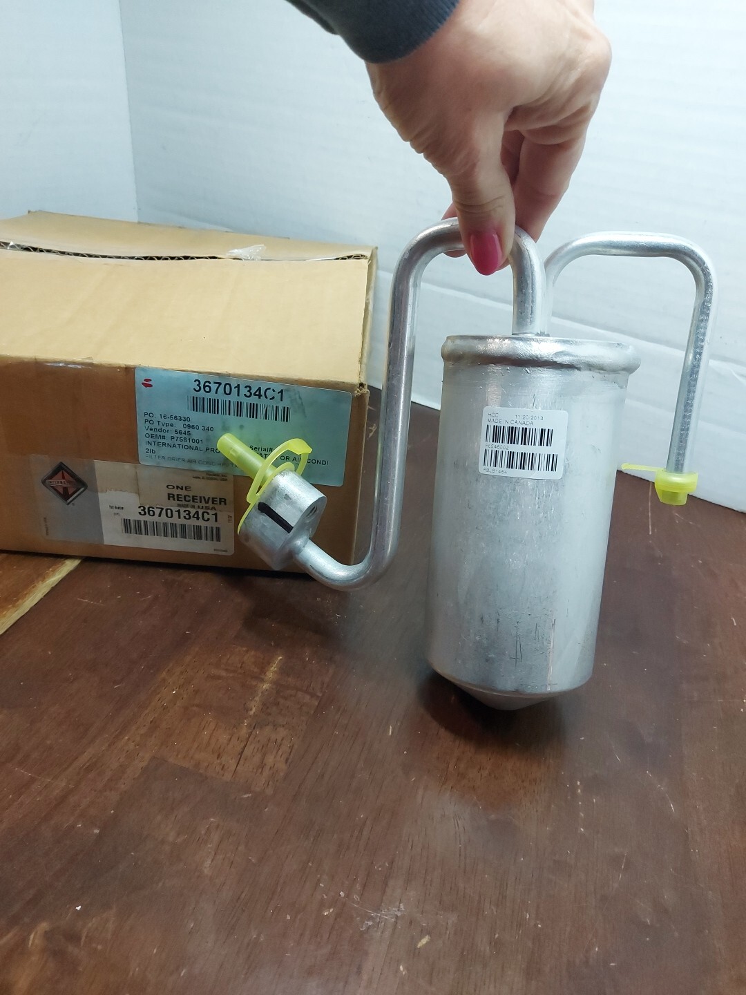 NOS International 3670134C1 A/C Receiver Drier. | eBay