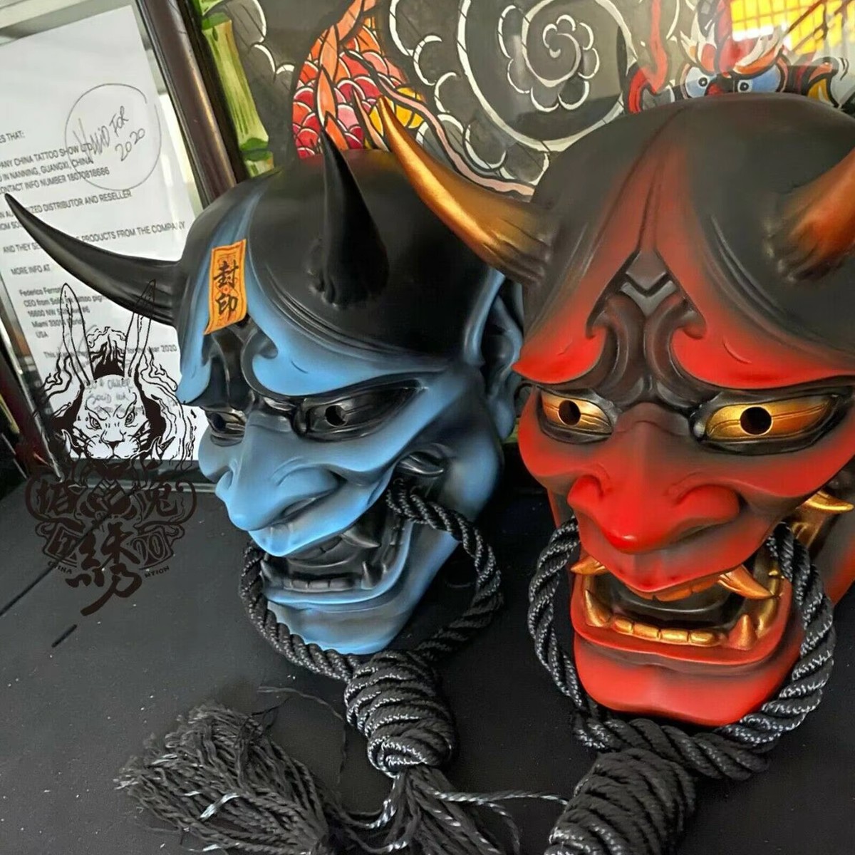 Japanese Demon Mask