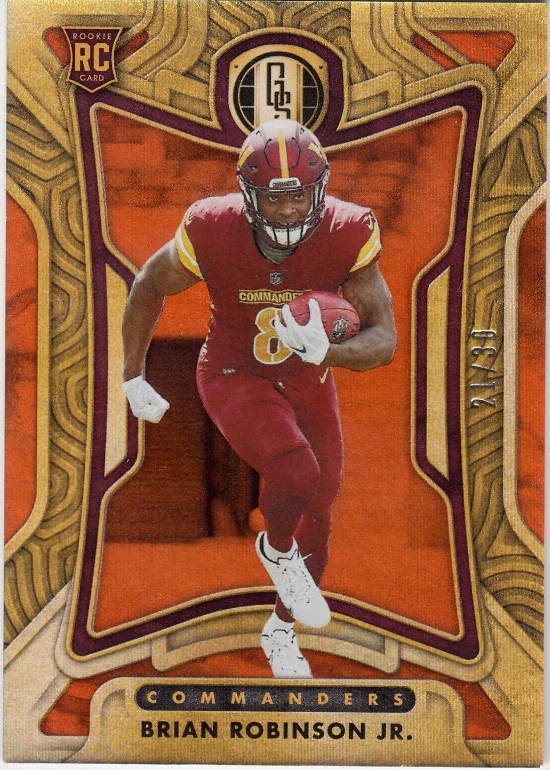 2022 Panini Gold Standard - Rookies Brian Robinson Jr. #123 Citrine /30 ...