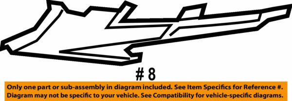 53285-48030 Toyota Cover, front bumper arm hole, rh 5328548030, New ...