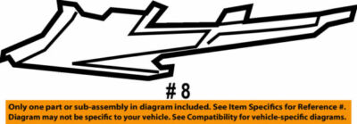 53285-48030 Toyota Cover, front bumper arm hole, rh 5328548030, New ...