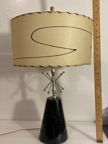 VINTAGE MCM MID CENTURY MODERN ATOMIC "SPUTNIK" TABLE LAMP | eBay