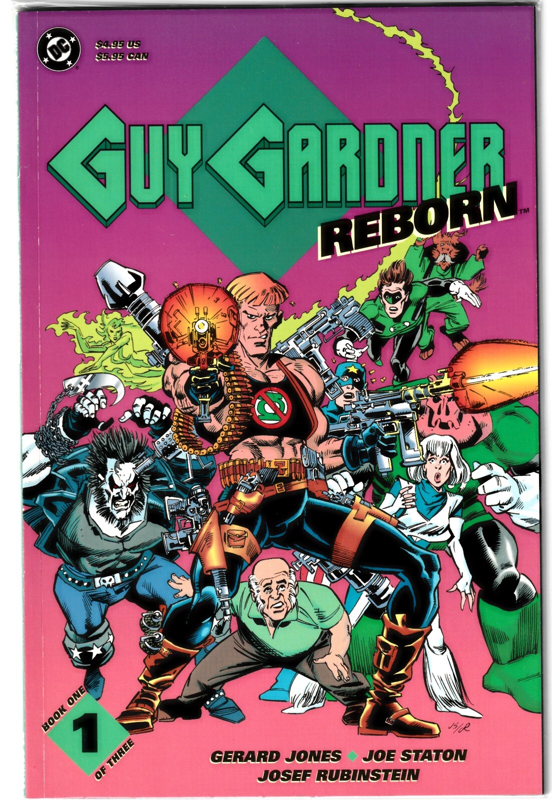 DC: Guy Gardner Reborn # 1-3 + #1st. Issue 1992 Joe Staton, Green Lantern Corps. | eBay